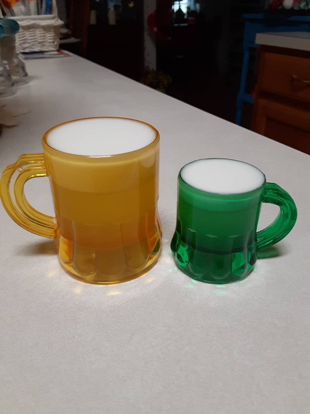 Fake Fun Beer in Mini Mugs - Etsy