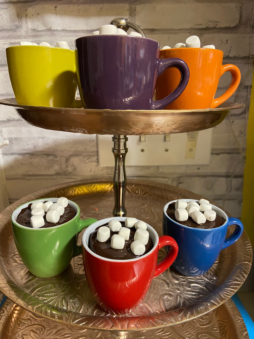Mini Faux Hot Coco Tea Cups - Etsy