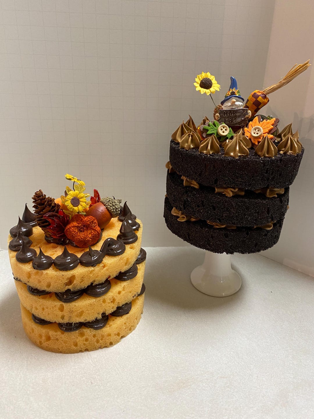 Fall Fake Sponge Cakes - Etsy