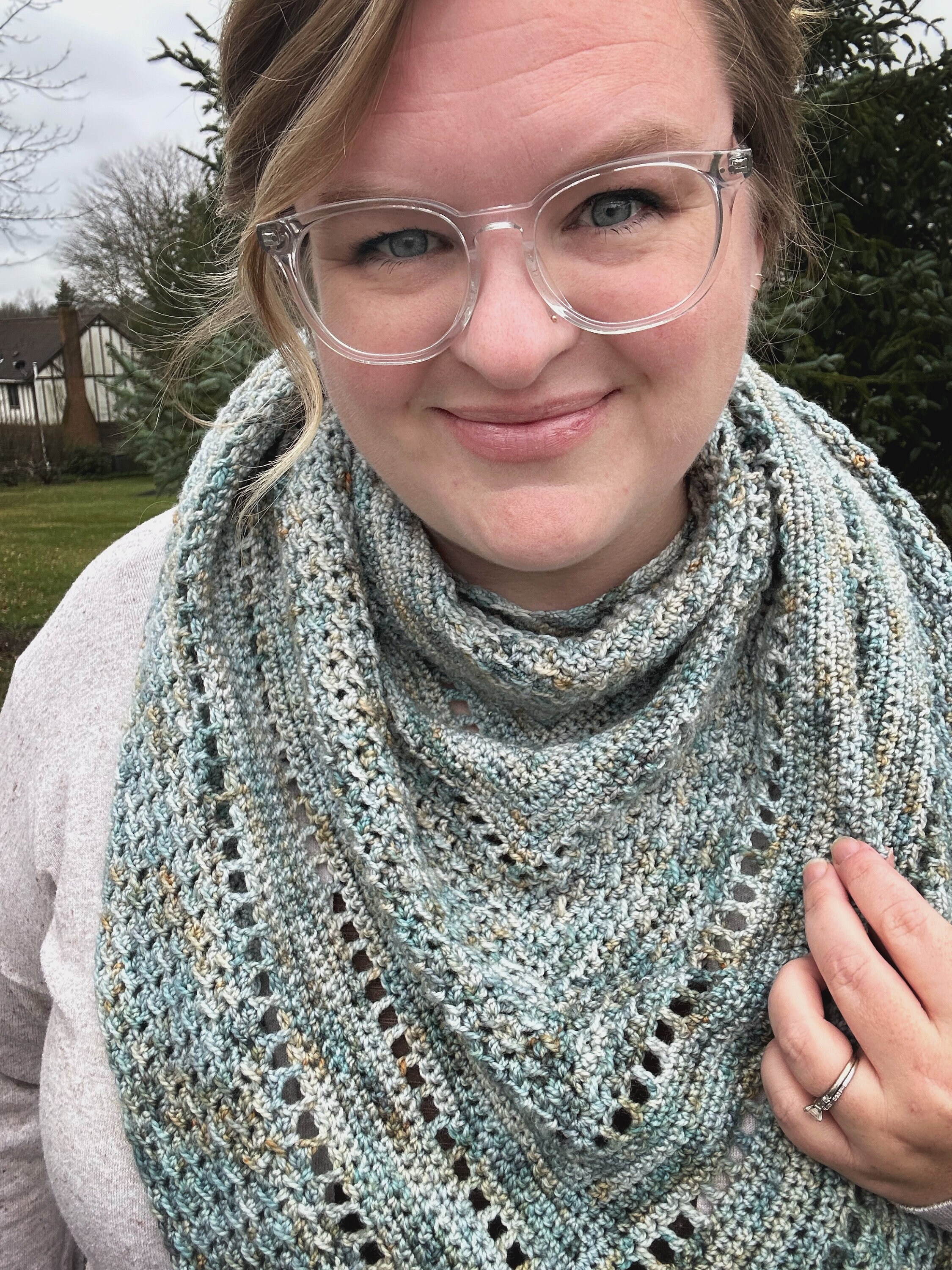 Heidi Shawl, Crochet Pattern - Etsy