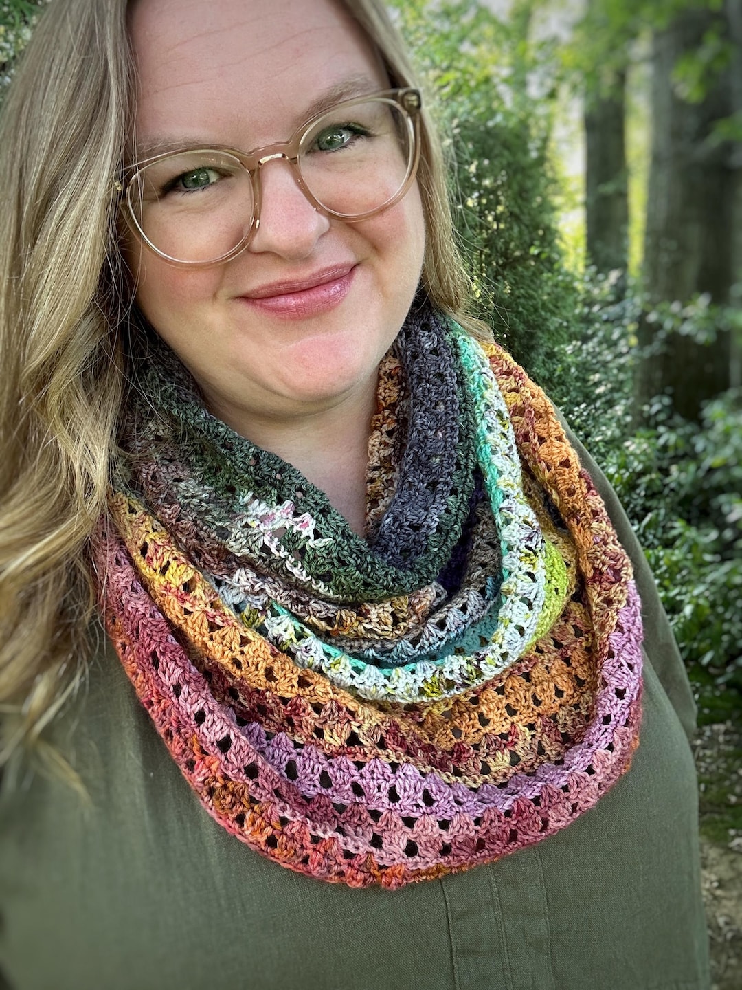 Shaboom Shaboom Cowl, Crochet Pattern - Etsy
