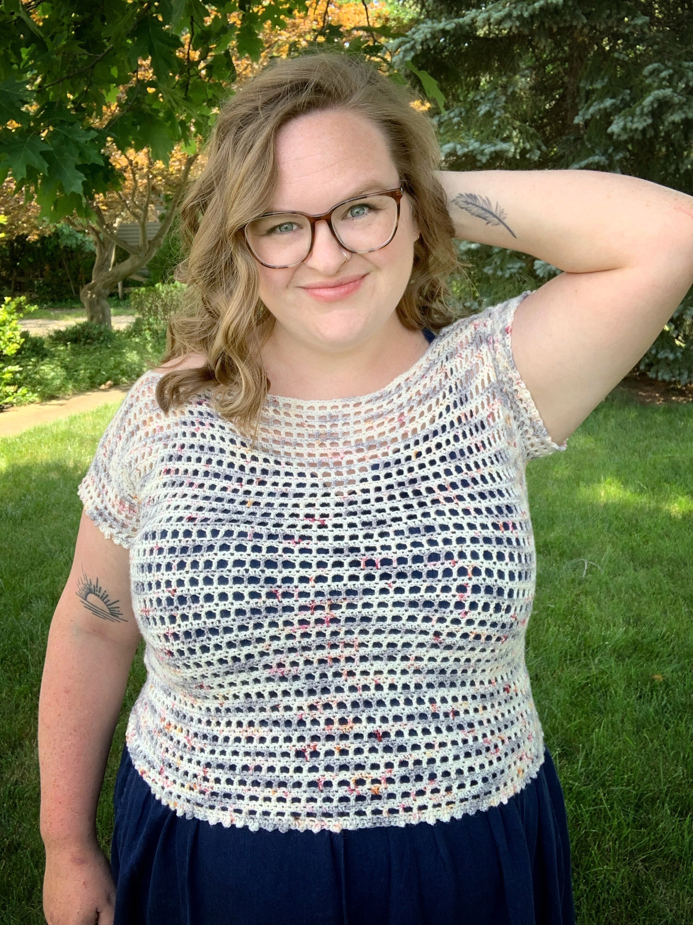 Garden Trellis Top, Crochet Pattern - Etsy