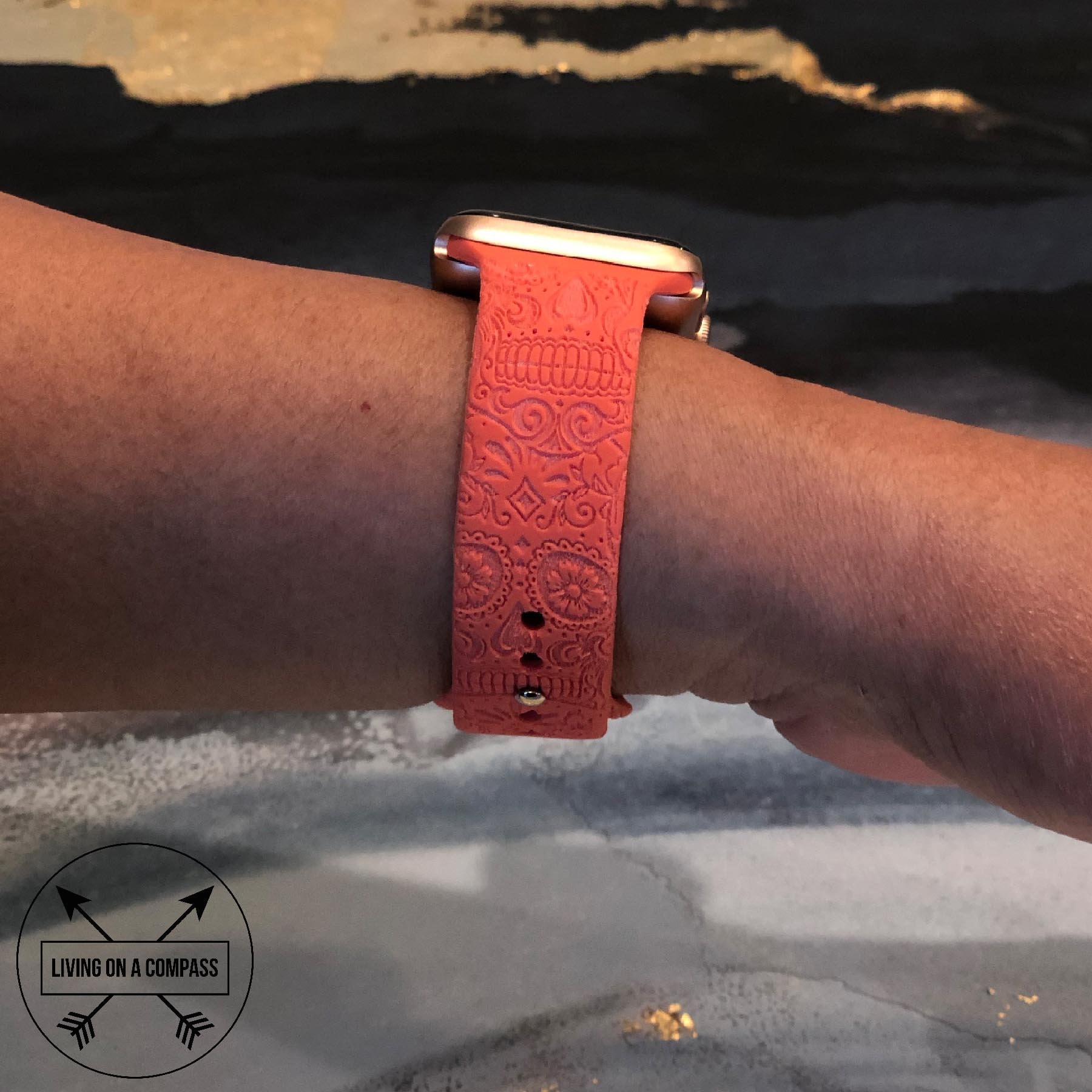 SVG Día De Los Muertos, Day of the Dead Apple Watch Band Design for ...