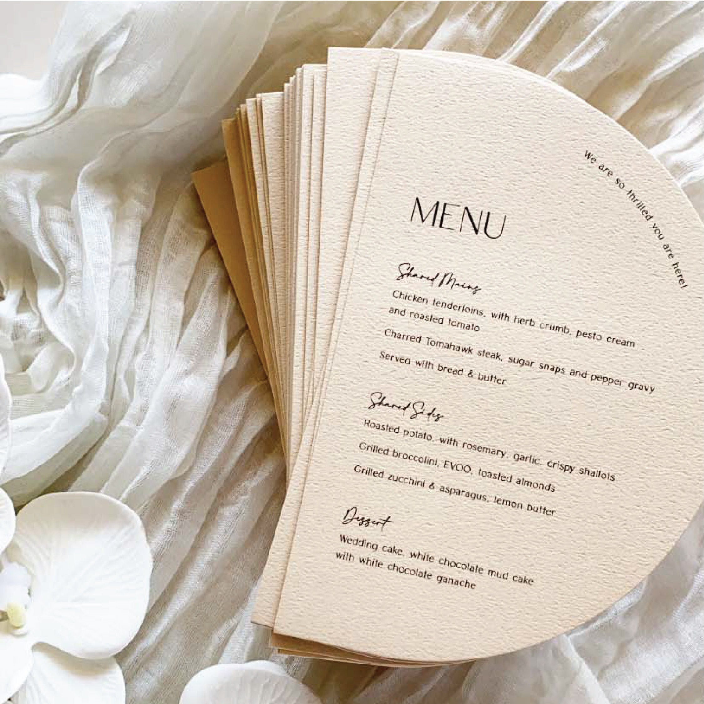 Arch Food Menu, Wedding Menu, Personalised Food Menus, Wedding Menu ...