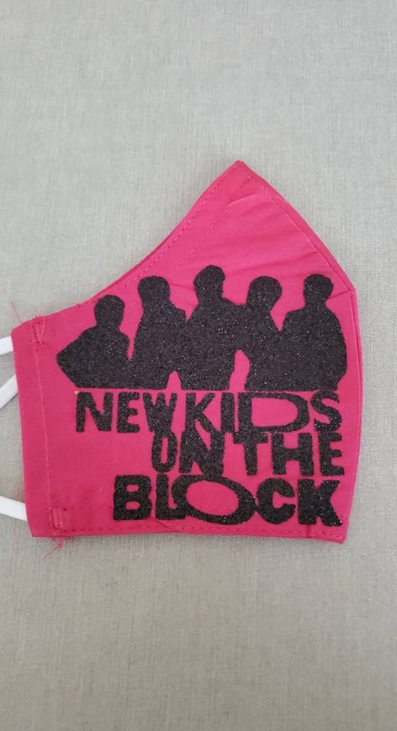 NKOTB Pink mask | Etsy