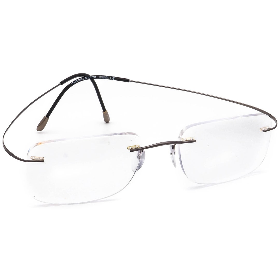 Silhouette Men's Eyeglasses 7799 60 6107 Titan Matte - Etsy