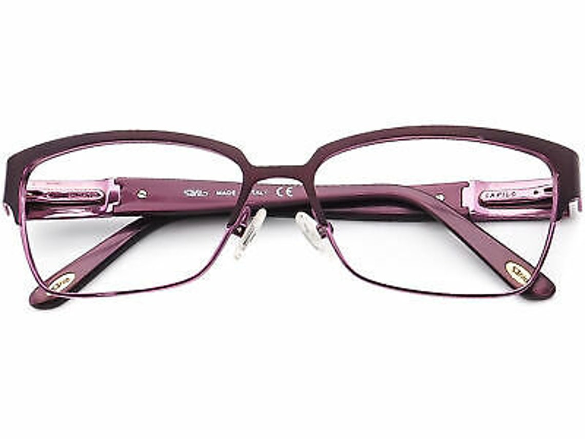 Safilo Women's Eyeglasses Emozioni 4357 0FS7 Plum Frame | Etsy