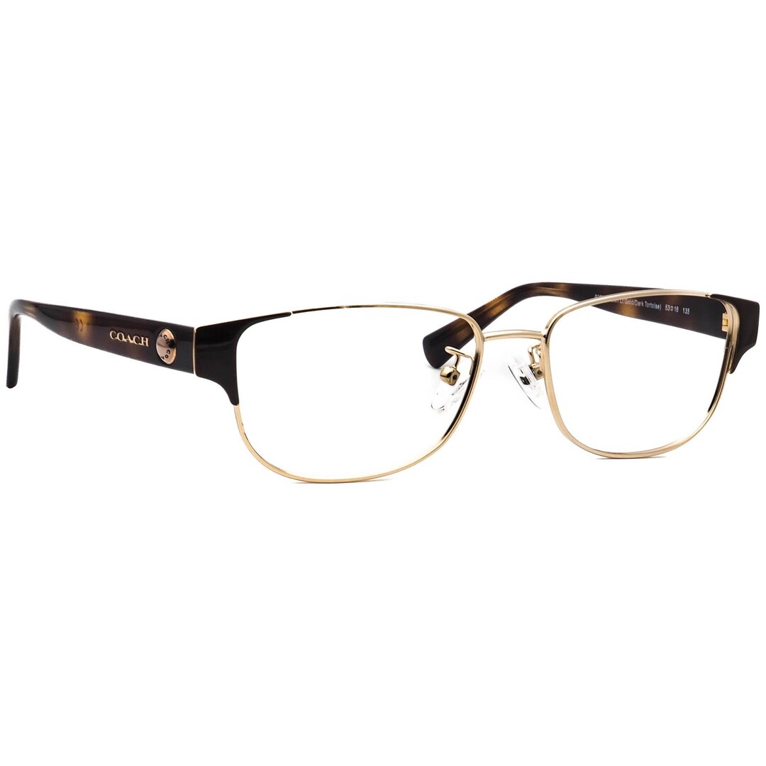 Coach Women's Eyeglasses HC 5079 9258 Brown Light Gold/dark Tortoise ...