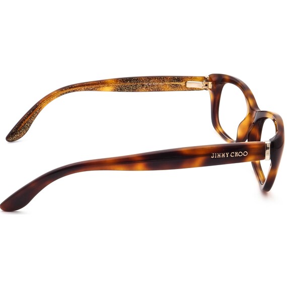Jimmy Choo Eyeglasses 82 EHO Tortoise on Glitter Fram… - Gem