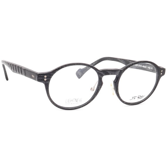 JF Rey Eyeglasses JF1329 0540 Black Python Panto Fram… - Gem