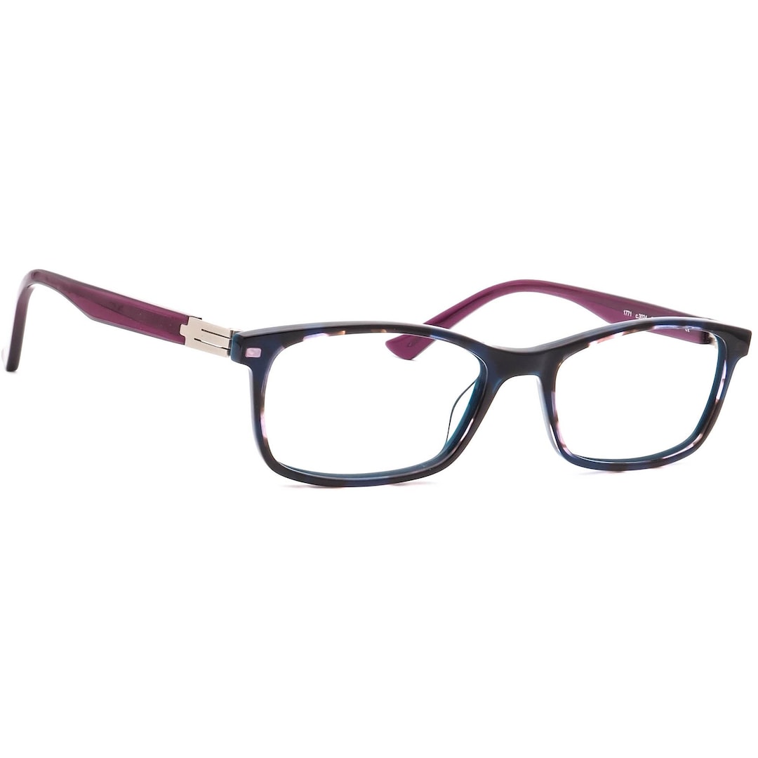 Prodesign Denmark Women's Eyeglasses 1771 C.3024 Blue Havana/purple ...