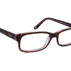 Ray Ban Eyeglasses RB 5187 2442 Tortoise/purple Rectangular Frame 5216 ...