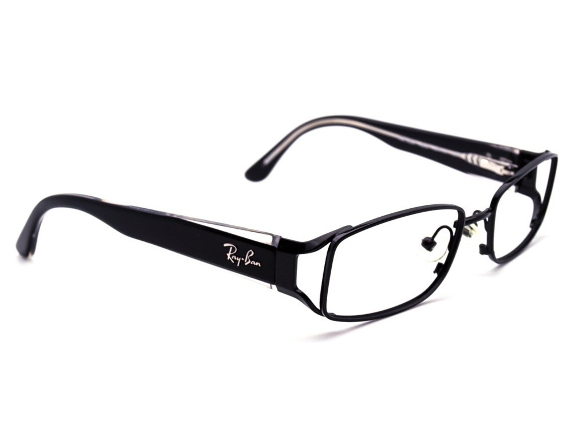 Ray Ban Kid's Eyeglasses RB 1029 4005 Black Rectangular - Etsy
