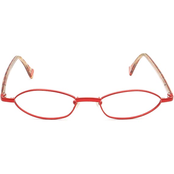 Face A Face Eyeglasses Eliot 949 Red Oval Frame Franc… - Gem