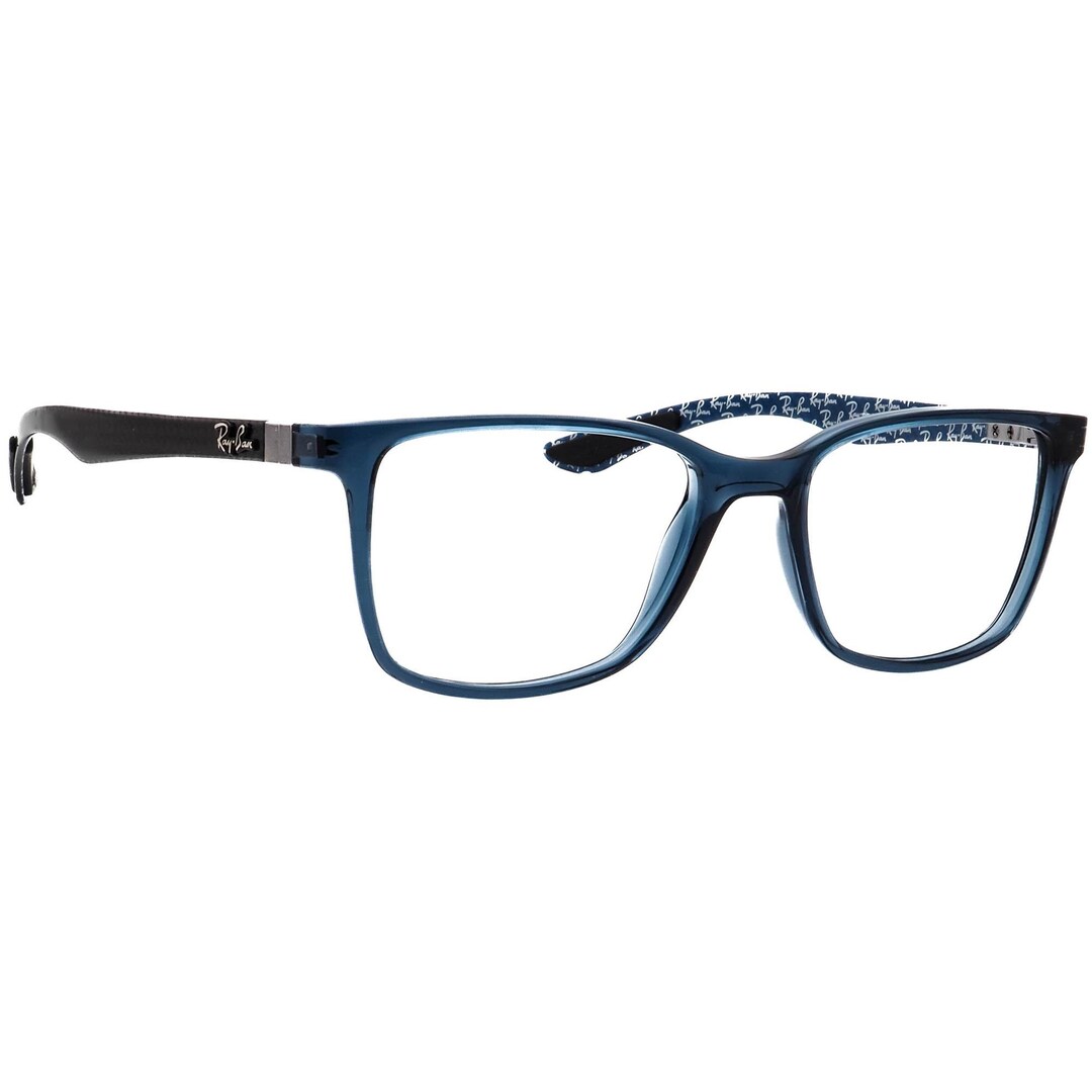 Ray-ban Eyeglasses RB 8905 5844 Carbon Fiber Blue/exposed Carbon Fiber ...
