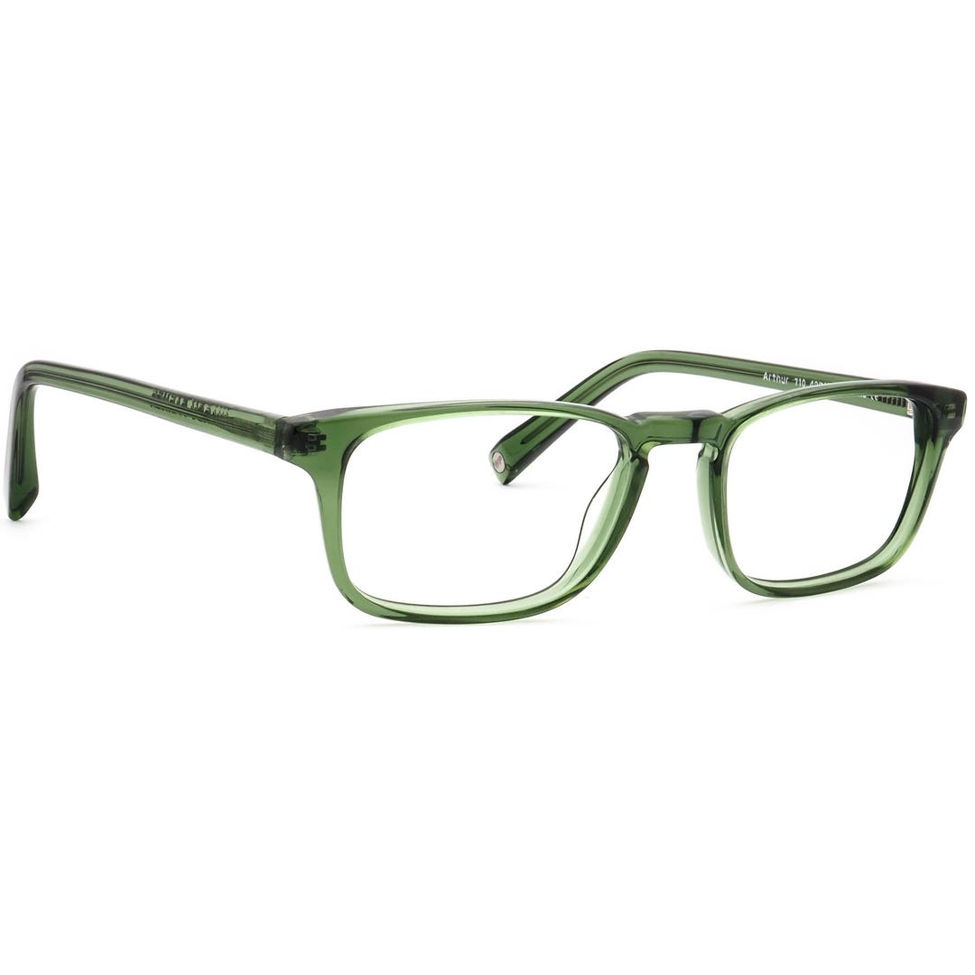Warby Parker Eyeglasses Arthur 710 Green Spruce Square Frame 49[]18 140 ...