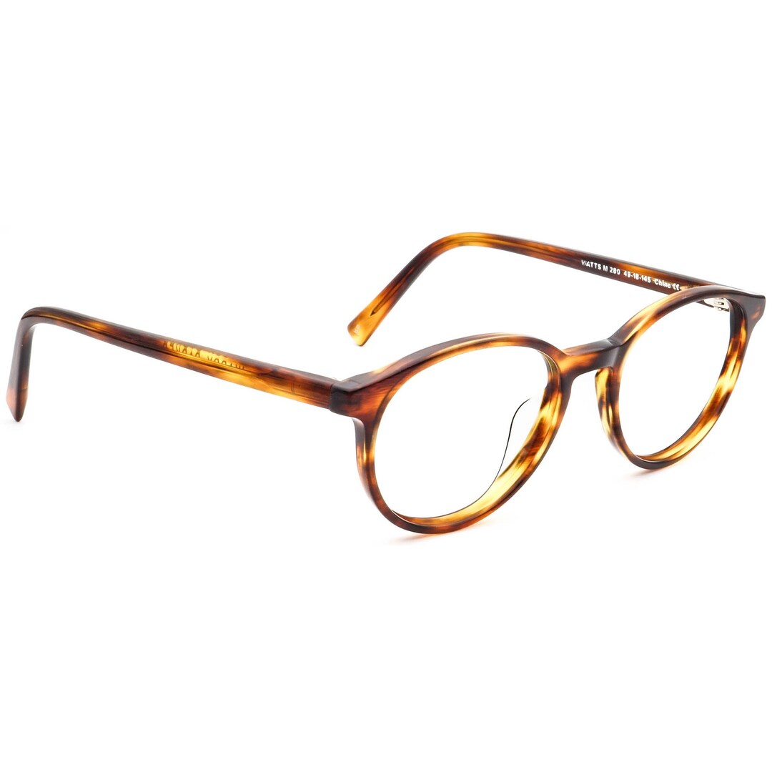 Warby Parker Eyeglasses Watts M 280 Tortoise Round Frame 49 18 145 Etsy