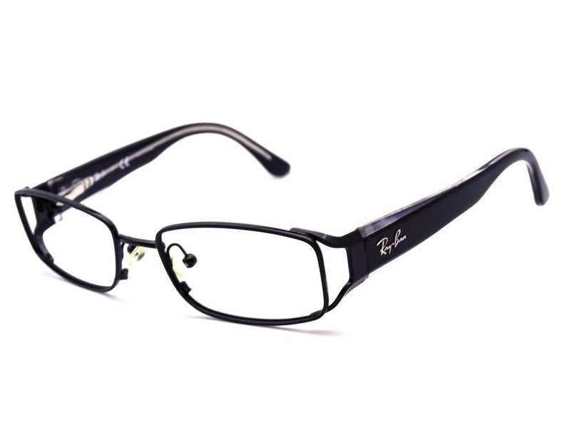 Ray Ban Kid's Eyeglasses RB 1029 4005 Black Rectangular - Etsy