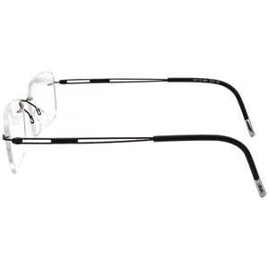 Silhouette Eyeglasses 5227 50 6060 Next Generation Black Rimless Frame ...
