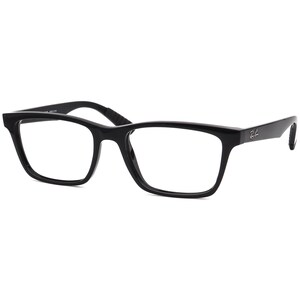 Ray-ban Eyeglasses RB 7025 2000 Polished Black Square Frame 53[]17 145 ...