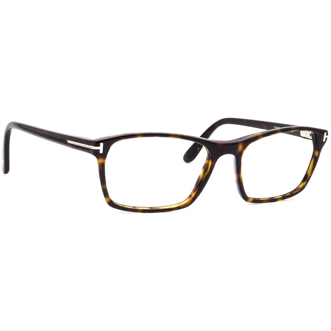 Tom Ford Eyeglasses TF 5295 52A Dark Havana Square Frame Italy 56[]17 ...