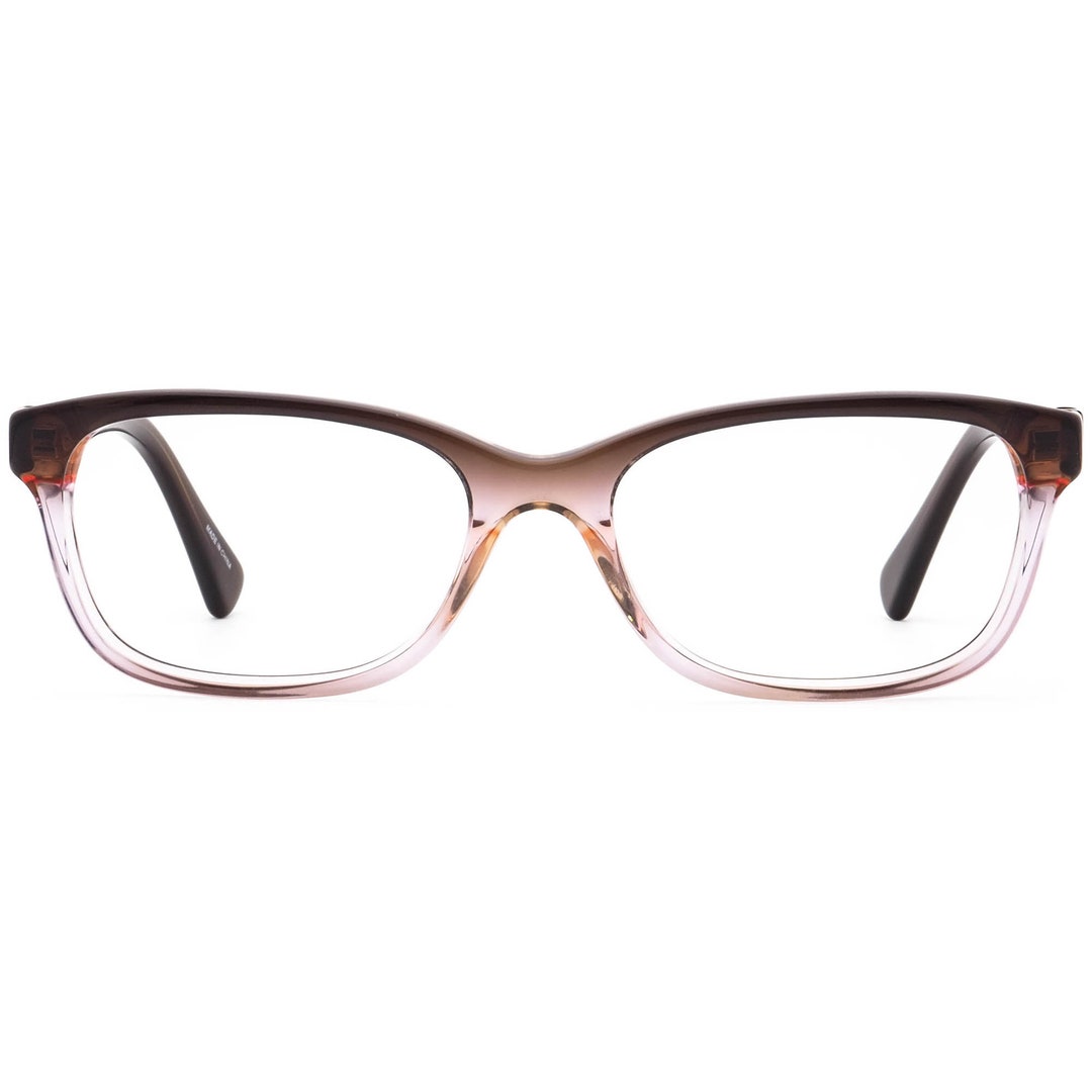 Coach Eyeglasses HC 6089 5401 Purple Brown Gradient/brown Frame 5116 ...