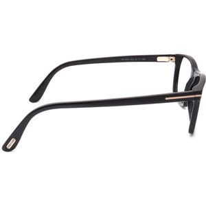 Tom Ford Eyeglasses TF 5295 002 Half Matte/shiny Black Square Frame ...