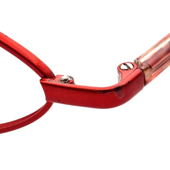 Face A Face Eyeglasses Eliot 949 Red Oval Frame Franc… - Gem