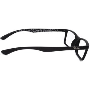 Ray-ban Men's Eyeglasses RB 8901 5263 Carbon Fiber Black Rectangular ...