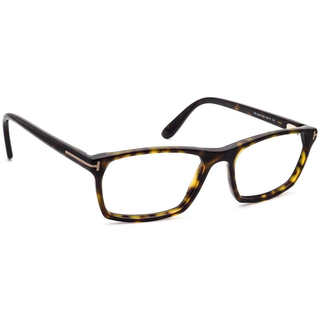Tom Ford Eyeglasses TF 5295 052 Havana Square Frame Italy 56[]17 145 - Etsy