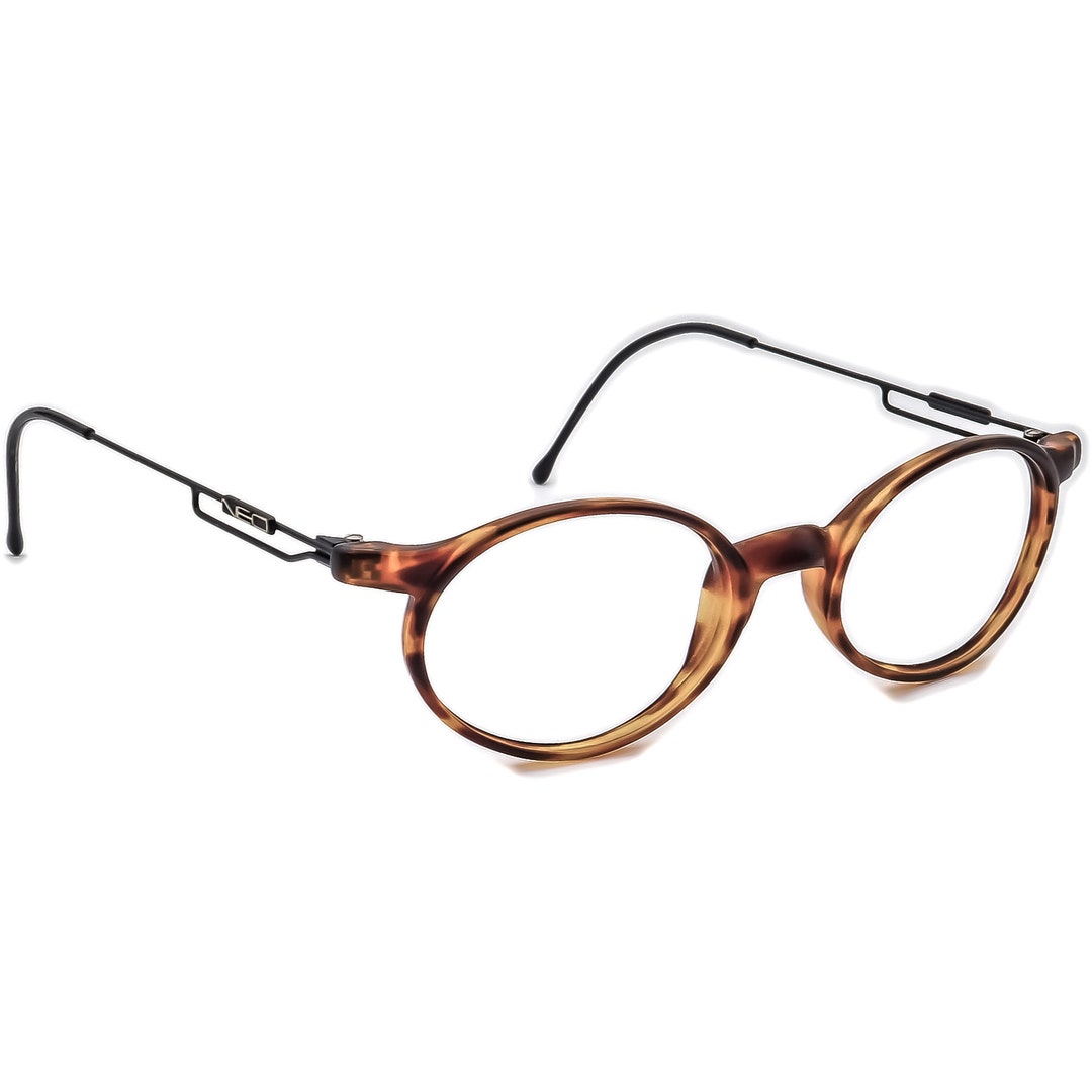 Neostyle Small Eyeglasses Matte Brown Tortoise/black Oval Frame 46[]14 ...