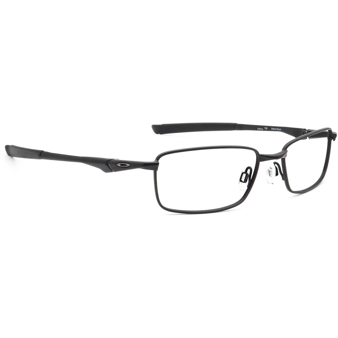 Oakley Eyeglasses Bottle Rocket 4.0 Black Rectangular Metal Frame 53 ...