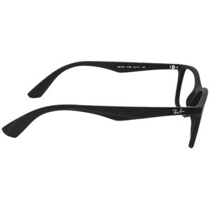 Ray-ban Eyeglasses RB 7047 5196 Matte Black Square Frame 5417 140 - Etsy