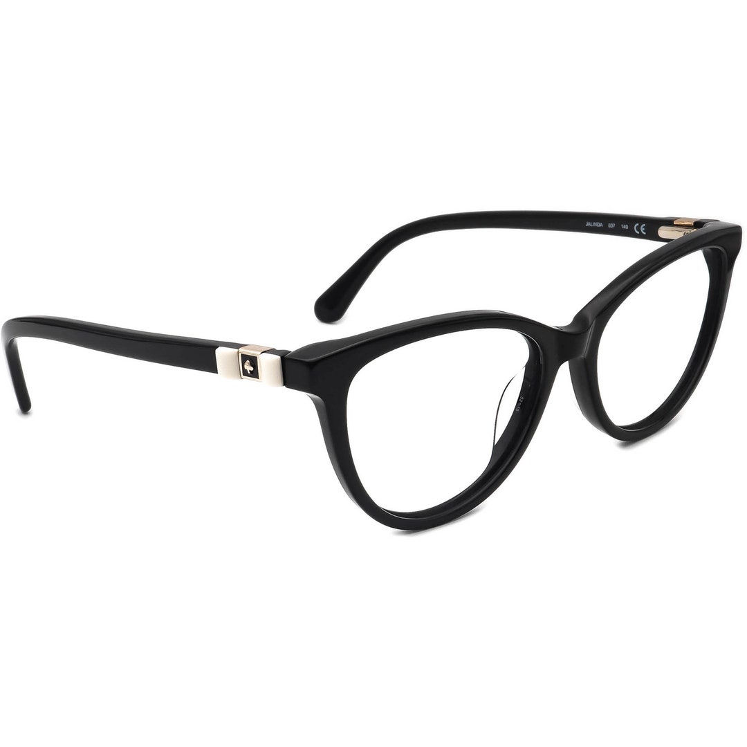 Kate Spade Women's Eyeglasses Jalinda 807 Black Cat Eye Frame 52[]16 ...