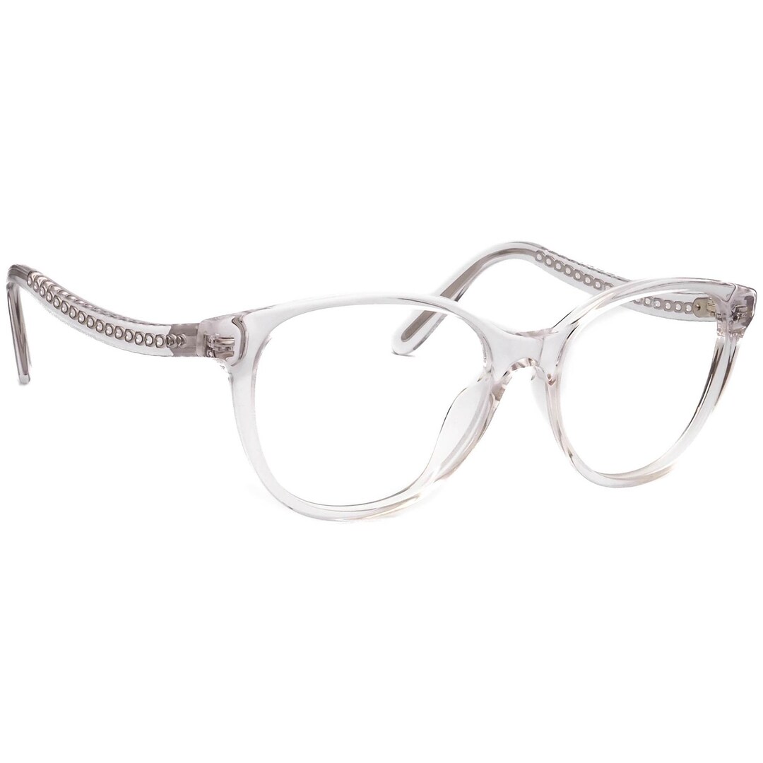 Coach Women's Eyeglasses HC 6177F 5111 Crystal Clear Semi Butterfly ...