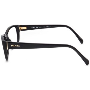 Prada Women's Eyeglasses VPR 18O 1AB-1O1 Polished Black Square Frame Italy 54[]18 135 - Etsy