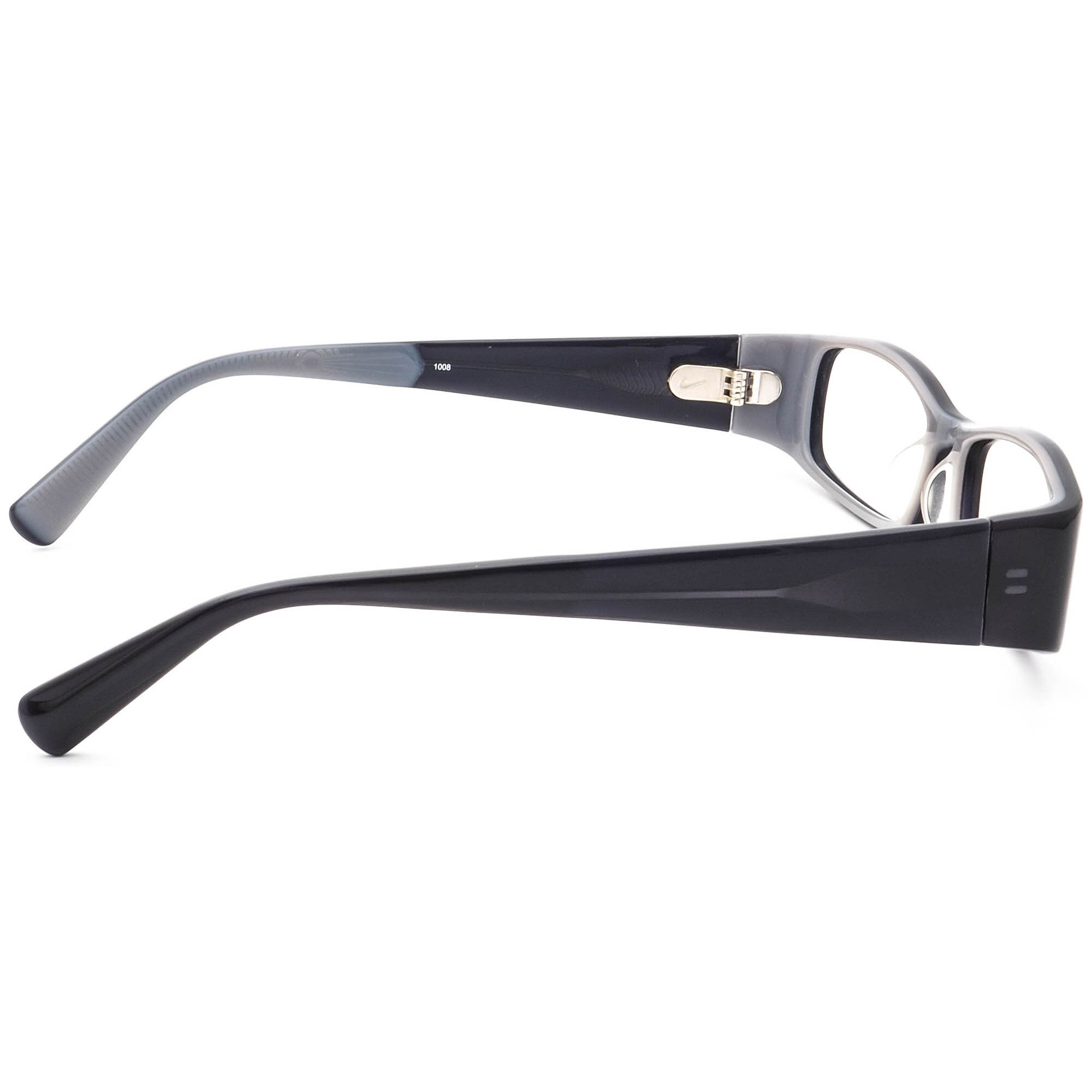 Nike Eyeglasses 7022/005 Black Rectangular Frame 5115 135 - Etsy