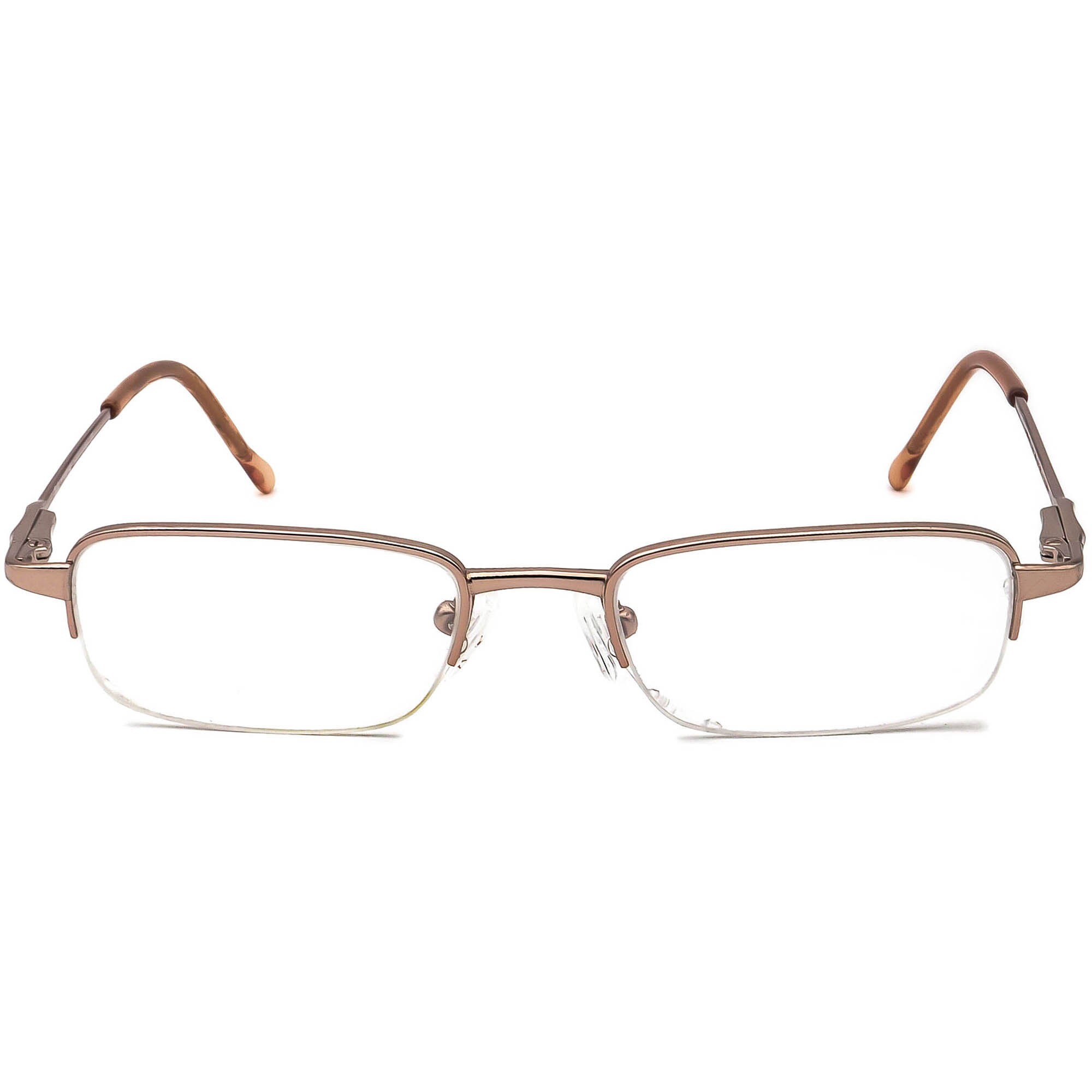 Ray-Ban Eyeglasses RB 1002T Titanium 3012 Light Brown Half Rim | Etsy