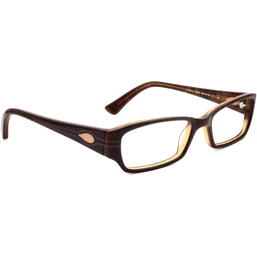 Prodesign Denmark Eyeglasses 5613 C. 5032 Brown Rectangular Japan 50 ...