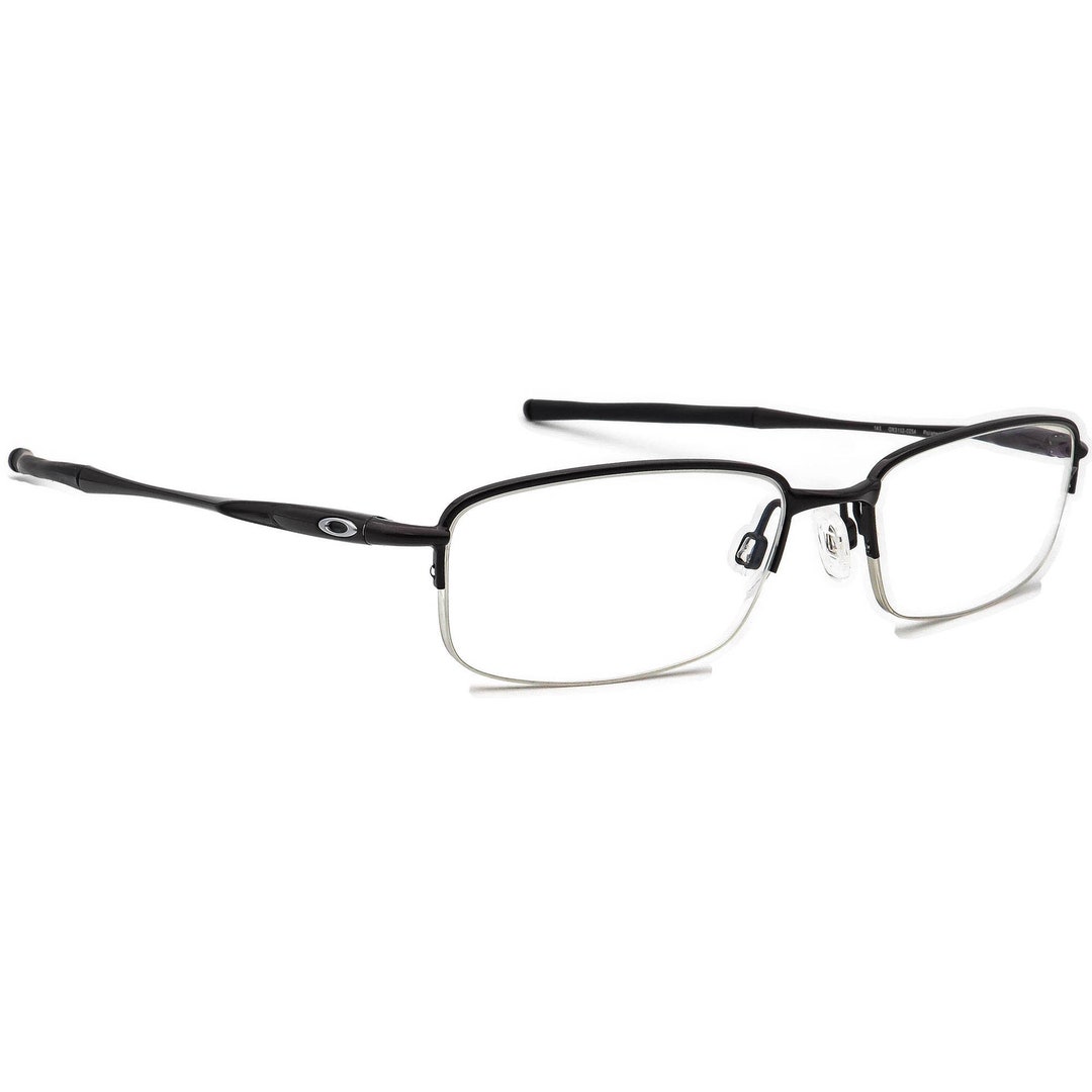 Oakley Eyeglasses OX3102-0254 Clubface Polished Brown Half Rim Metal ...