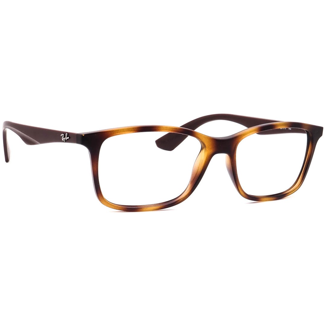 Ray-ban Eyeglasses RB 7047 5573 Matte Havana Square Frame 5617 145 - Etsy
