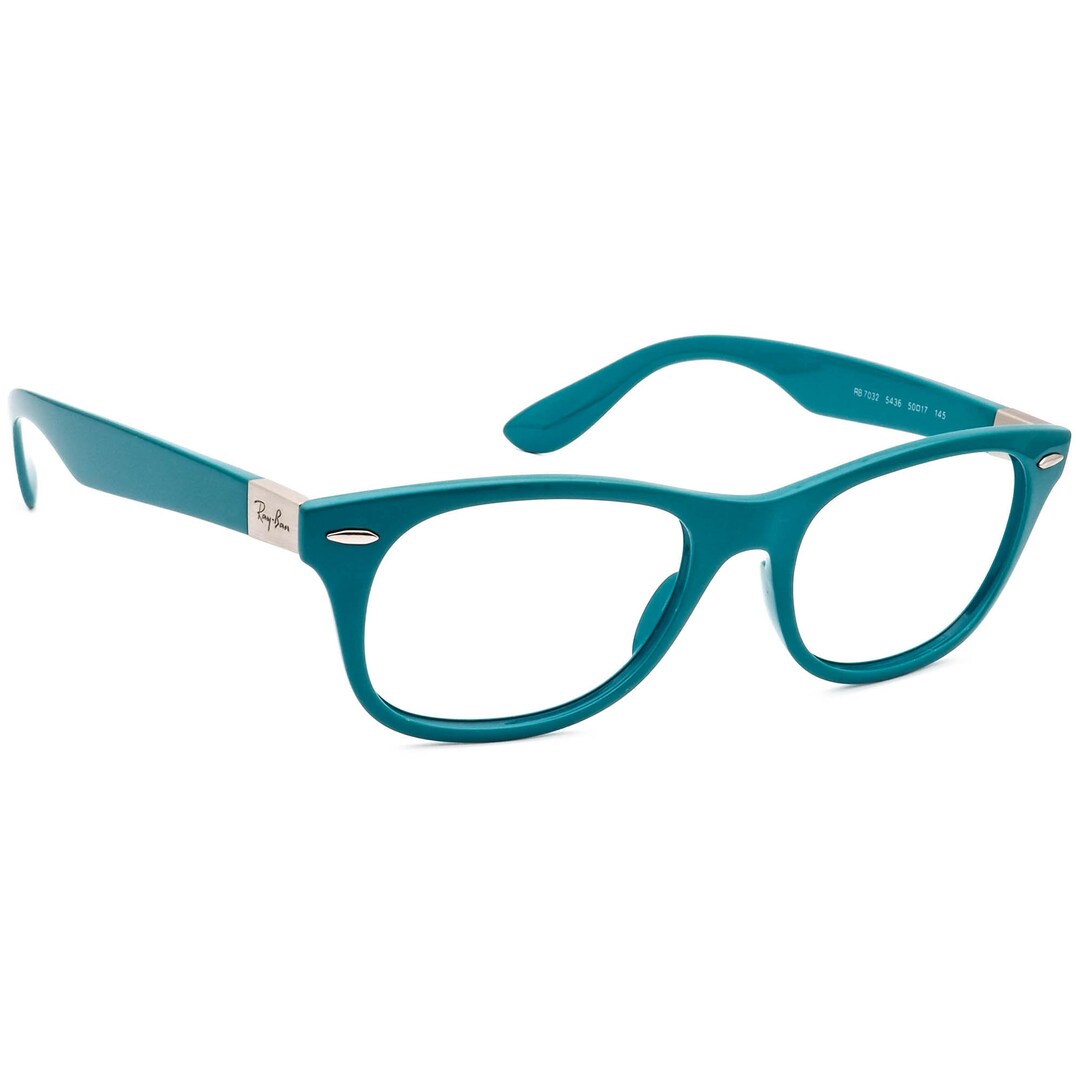 Ray-ban Eyeglasses RB 7032 5436 Liteforce Polished Oil Blue - Etsy
