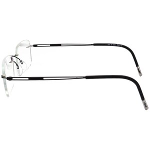 Silhouette Eyeglasses 5227 50 6060 Next Generation Black Rimless Frame ...