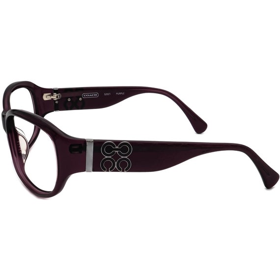 Coach Women's Sunglasses Frame Only S2021 Purple Wrap… - Gem