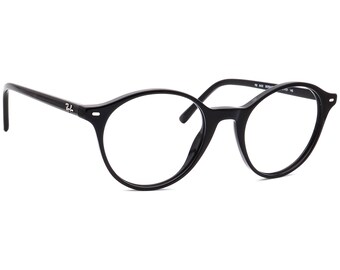 RAY-BAN RB7142 2000 Black Polish/grey 52-18-145 Eyeglasses Frame H13094 ...