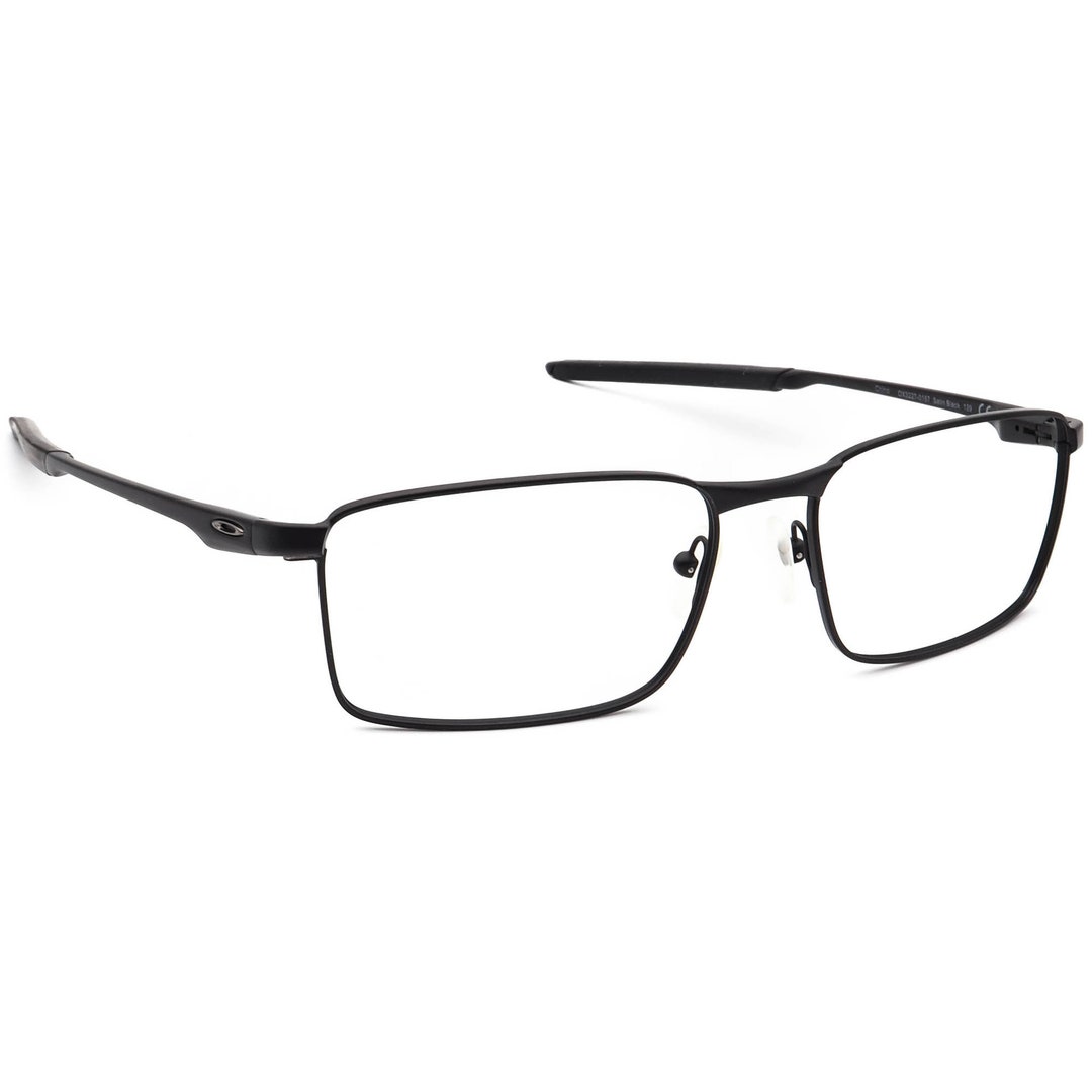 Oakley Eyeglasses OX3227-0157 Fuller Satin Black Rectangular Metal 57 ...