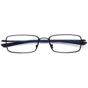 Nike Men's Eyeglasses 4152 425 With Flexon Matte Dark Blue Rectangular ...