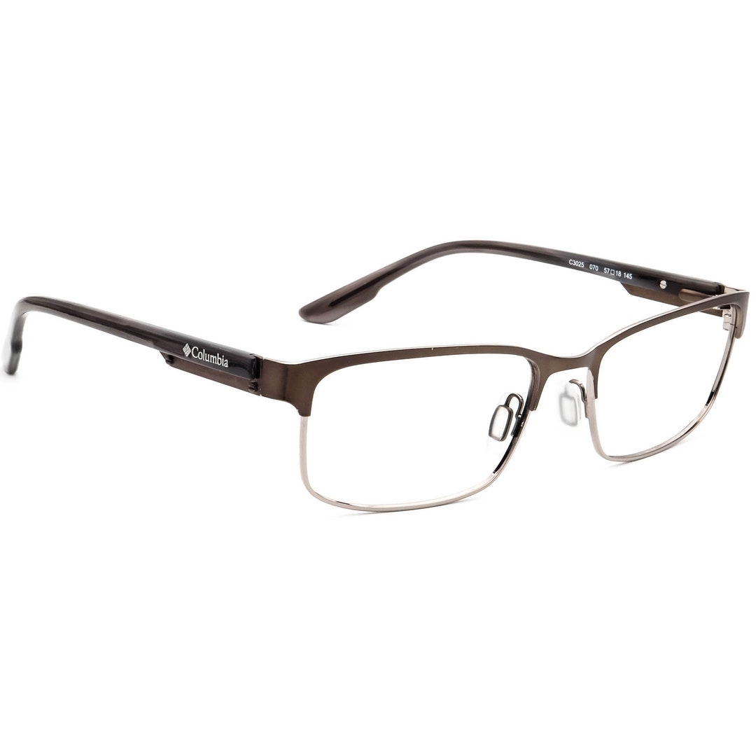Columbia Men's Eyeglasses C3025 070 Brown Rectangular Frame 57[]18 145 - Etsy