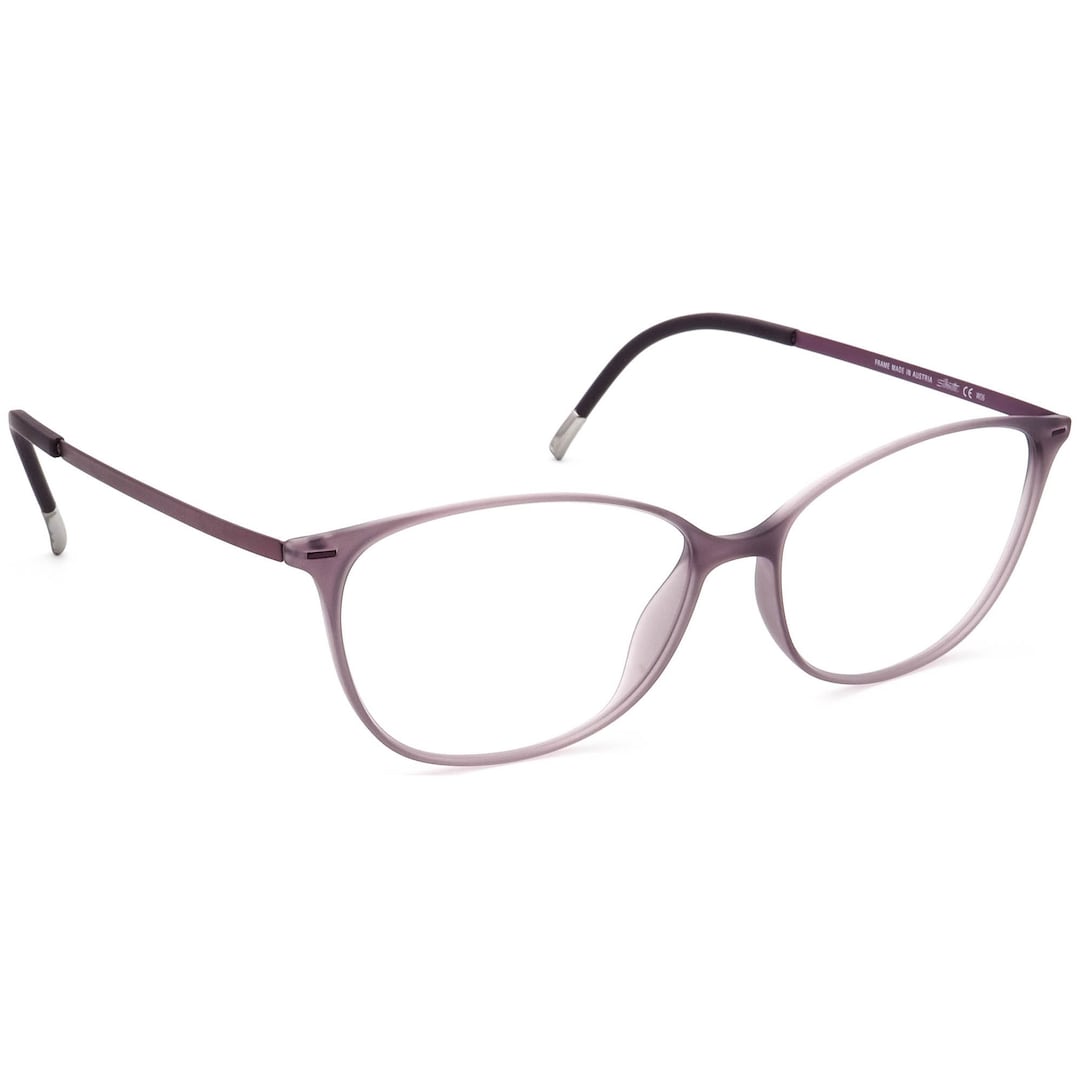 Silhouette Eyeglasses SPX 1590 75 4040 Matte Purple Frame Austria 52 ...