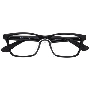 Ray-ban Eyeglasses RB 7025 2000 Polished Black Square Frame 5317 145 - Etsy